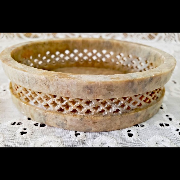 Source Unknown | Accents | Natural Soapstone Trinket Container | Poshmark